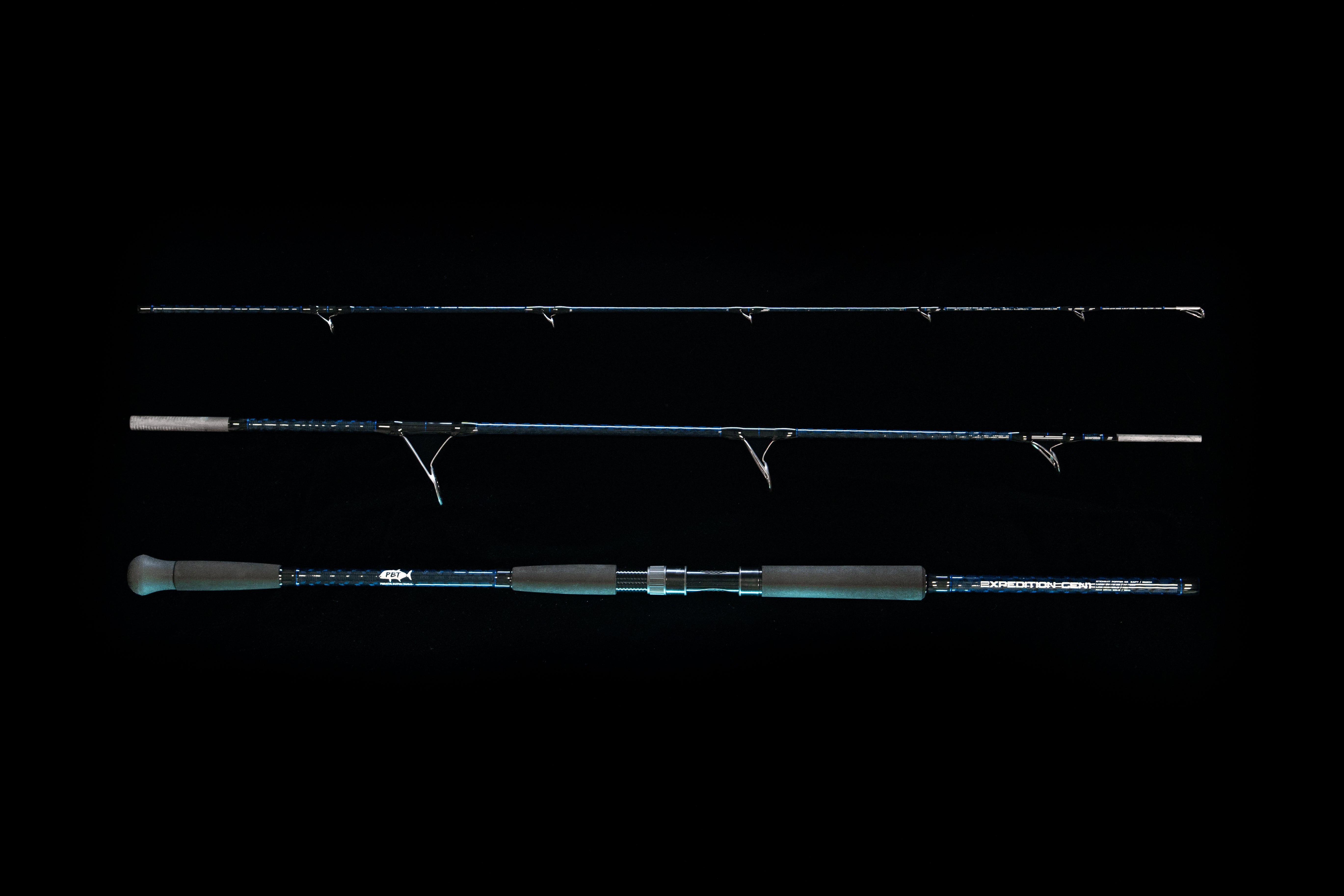 Travel fishing rod 50lb line class to take with you fishing worldwide ...